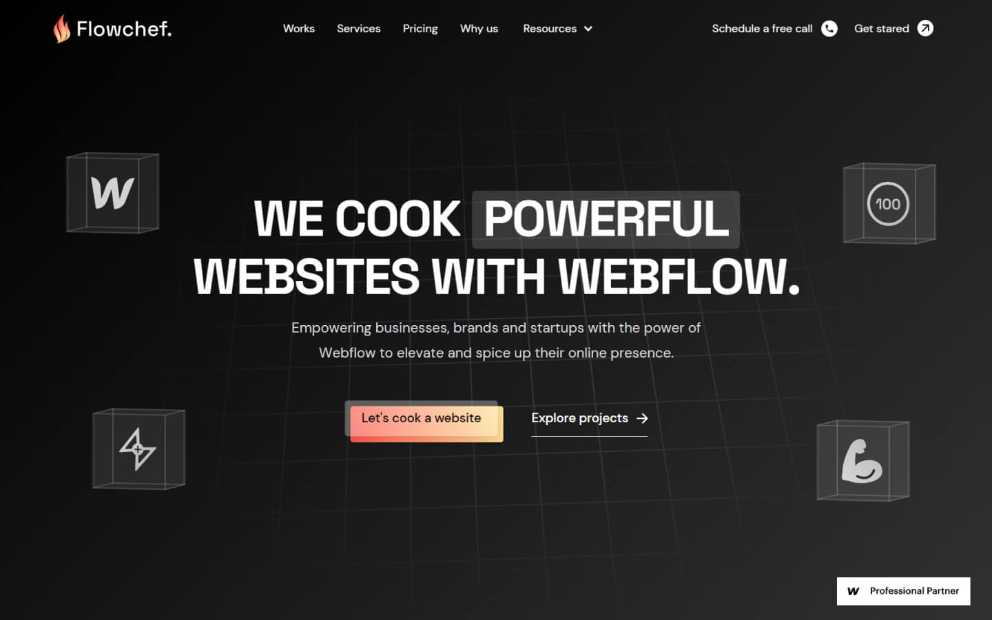 Webflow Services as Subscription | Flowchef